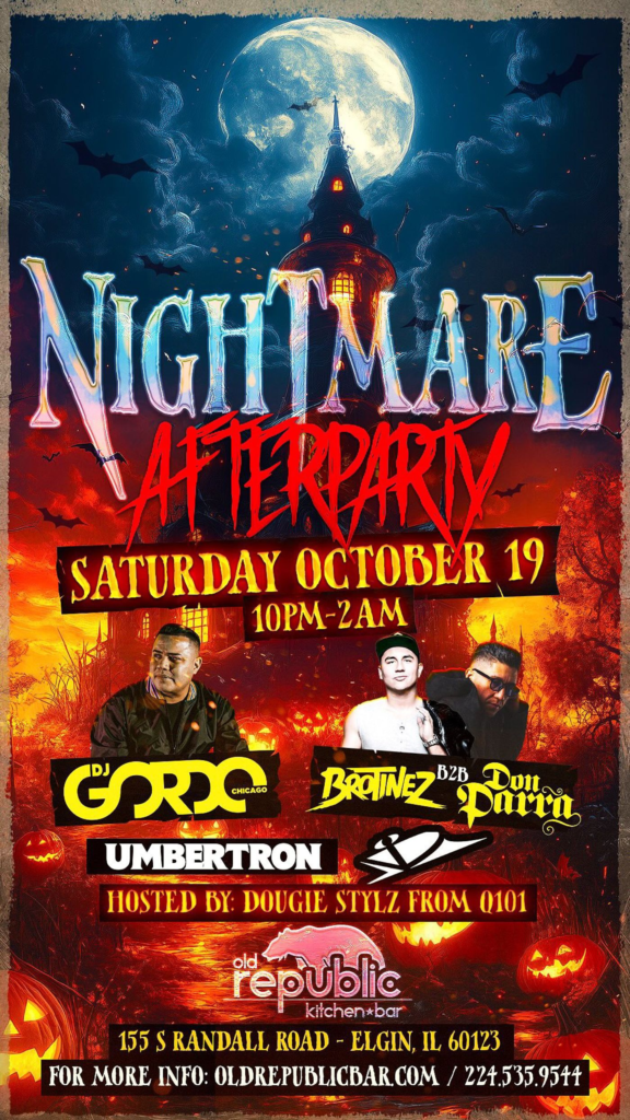Second Annual Nightmare Afterparty at Old Republic Kitchen + Bar ...