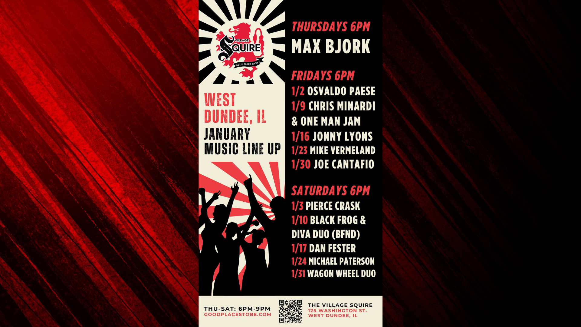 Events from January 8, 2026 – October 5, 2023 – Explore Elgin Area